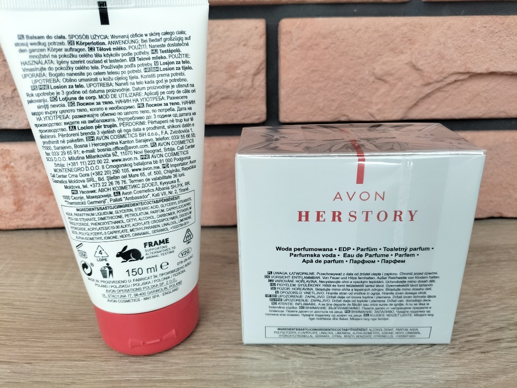 AVON ZESTAW HERSTORY | Juszkowo | Kup teraz na Allegro Lokalnie