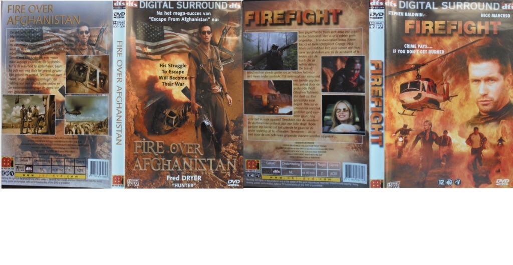 Firefight + Fire over Afganistan dwa DVD o wojnie | Tychy | Kup teraz ...