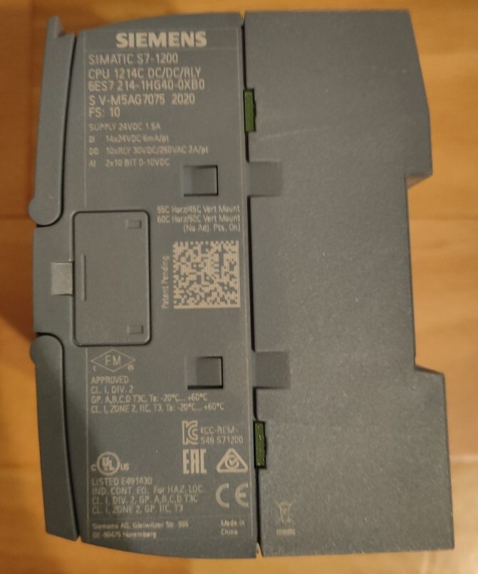 Sterownik PLC Siemens 6ES7 214-1HG40-0XB0 | Stoczek-Kolonia | Kup teraz ...