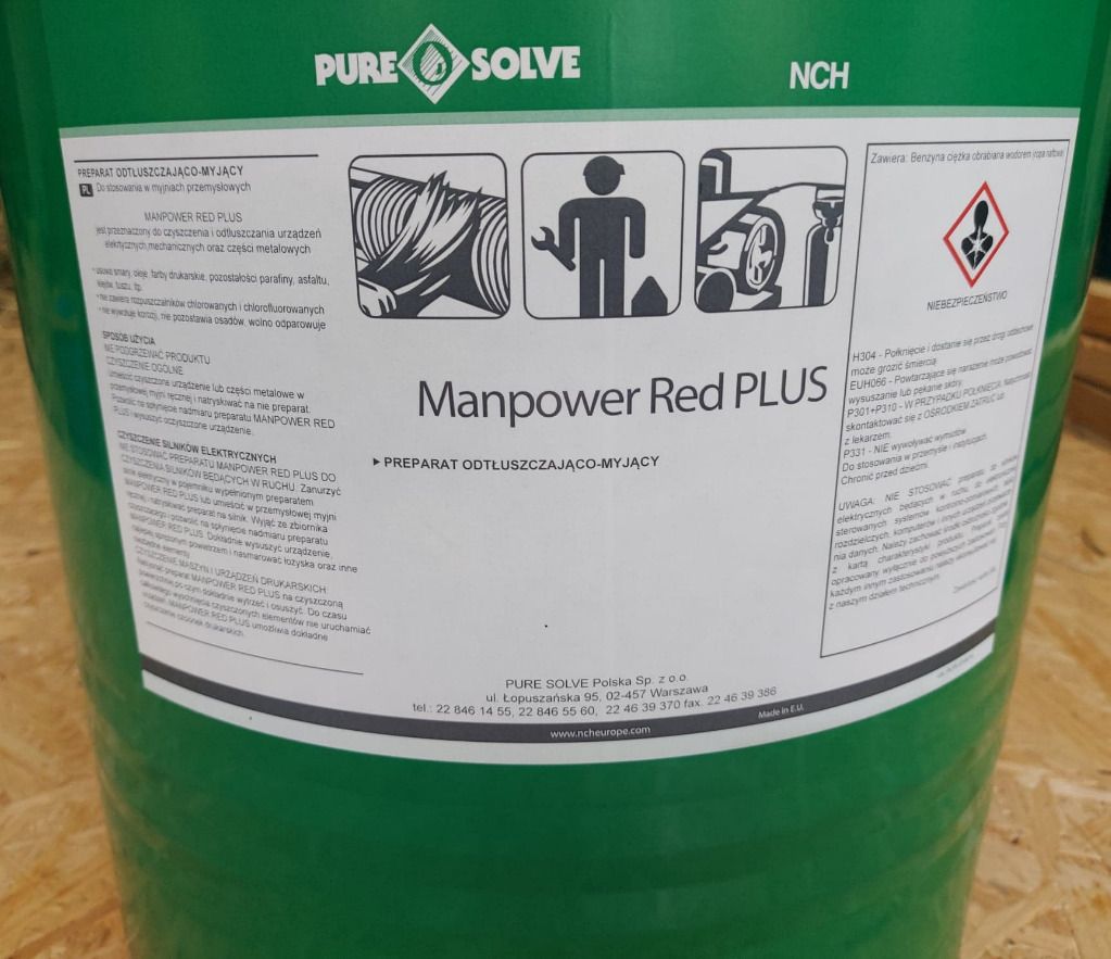 Płyn do myjki Manpower Red PLUS 30l | Kraków | Kup teraz na Allegro ...