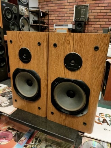 Kolumny infinity RS 3001 made in USA okleina dąb | czeladź | Kup teraz ...