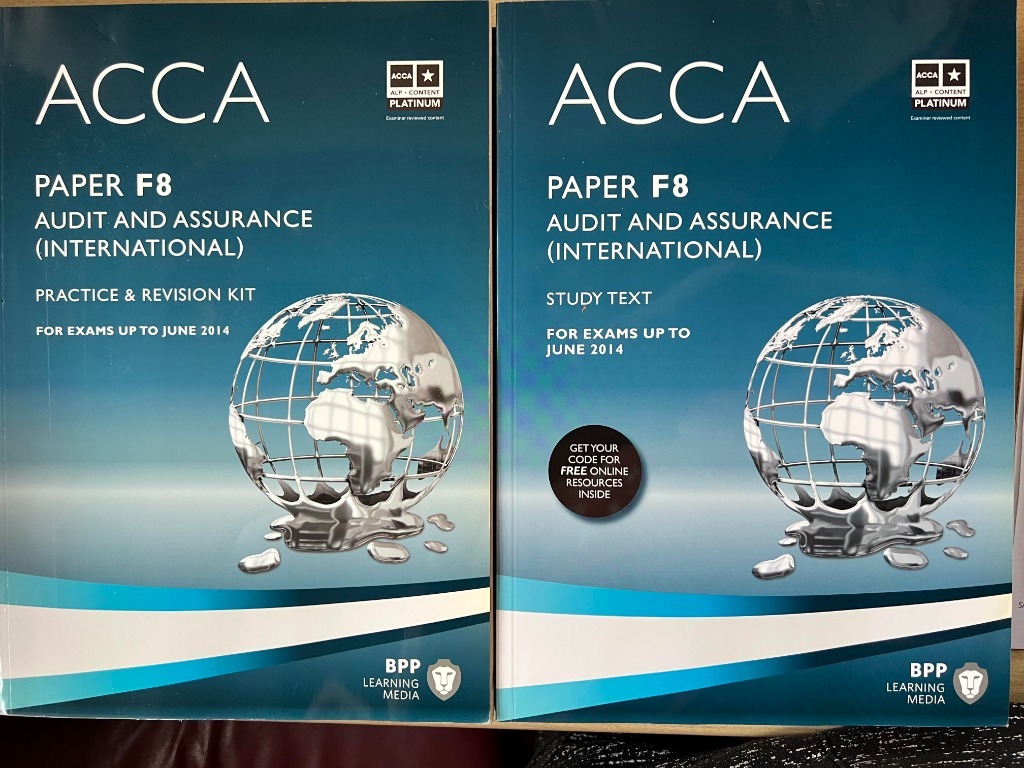 ACCA F5 F7 F8 6 KSIĄŻEK STUDY PRACTICE REVISION | Warszawa | Kup teraz ...