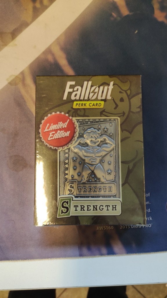 Fallout Perk Card strength | Chorzów | Licytacja na Allegro Lokalnie