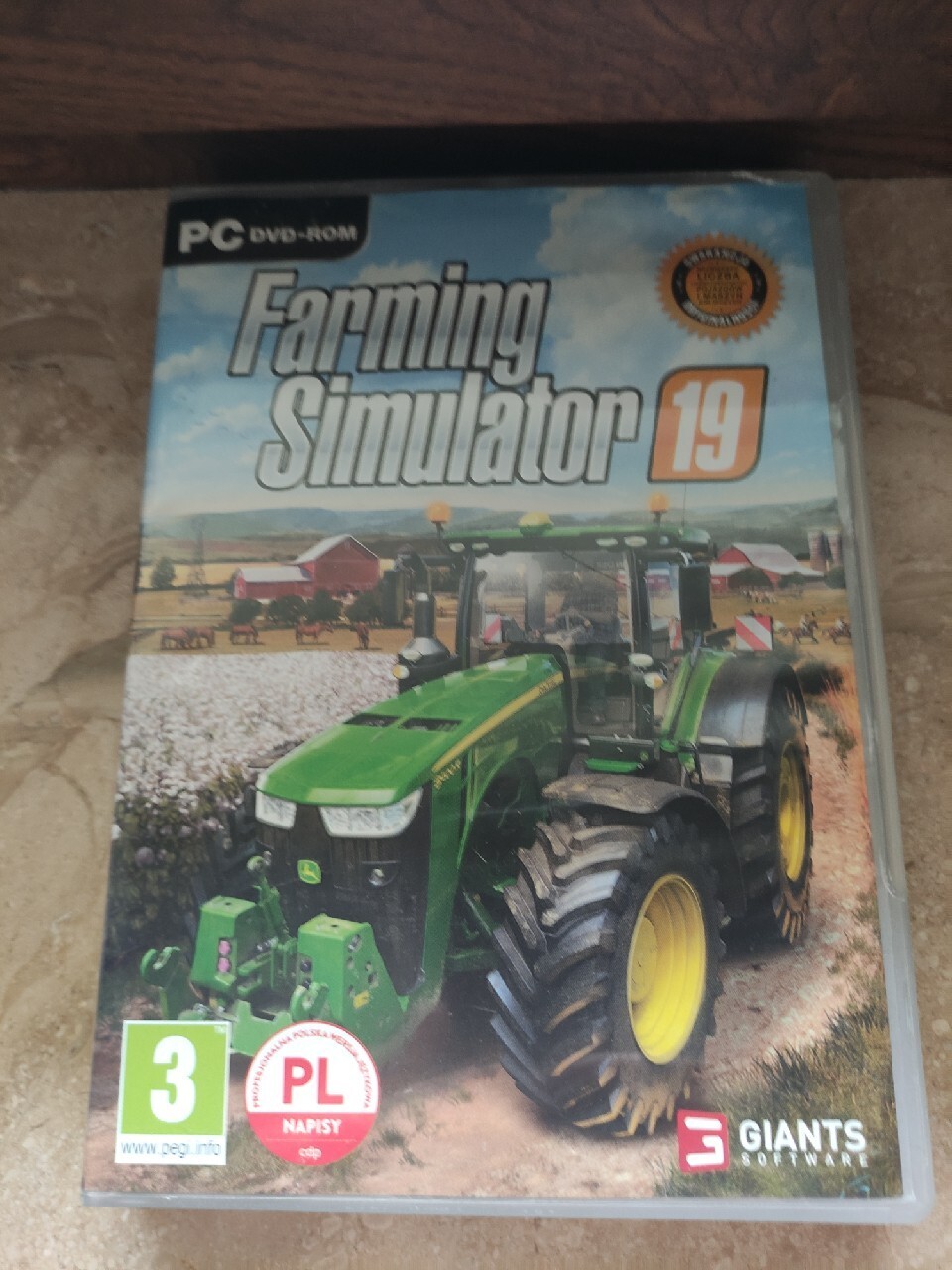 Farming Simulator 19 na pc DVD-ROM | Dobre | Ogłoszenie na Allegro Lokalnie