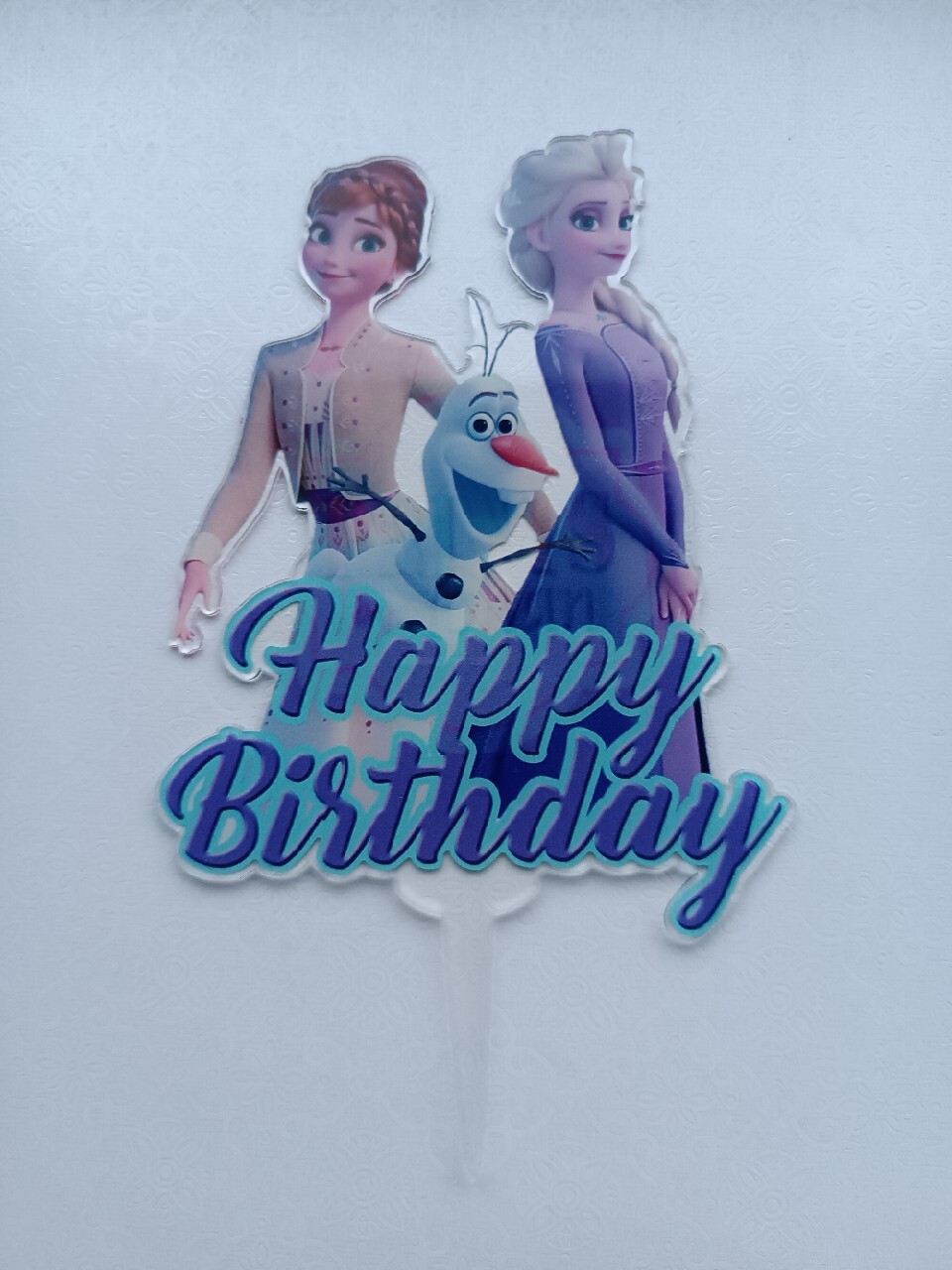 Topper na tort Elza kraina lodu akrylowy | Chodzież | Kup teraz na ...