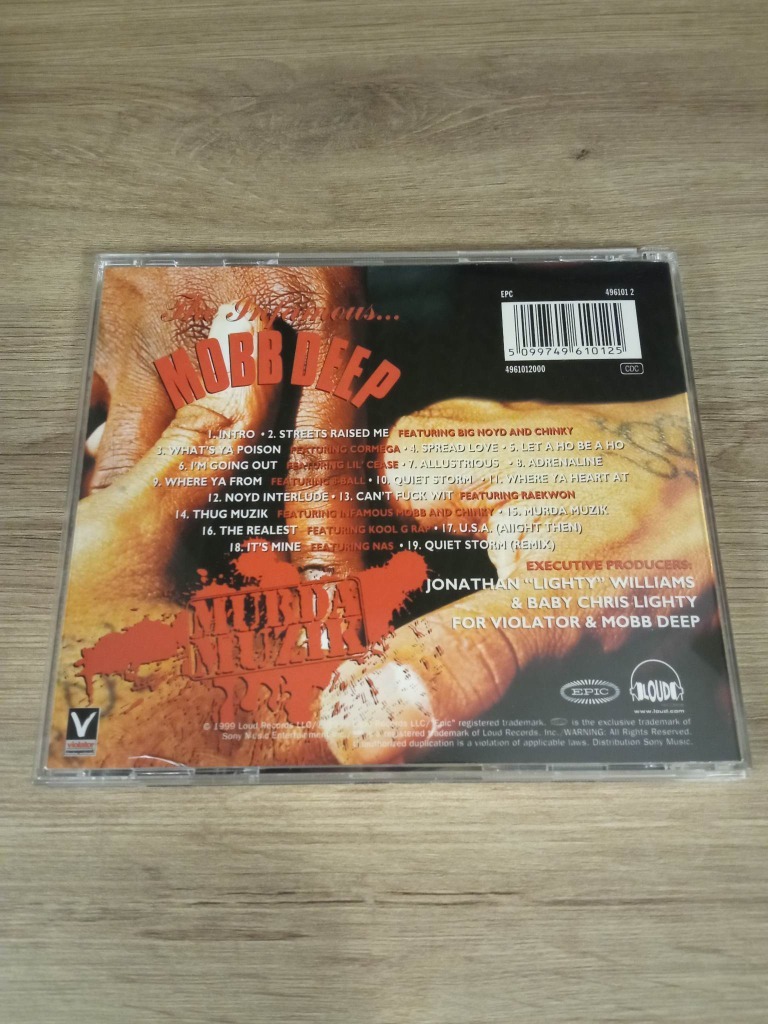 Mobb Deep Murda Muzik (1999) | Warszawa | Kup teraz na Allegro Lokalnie