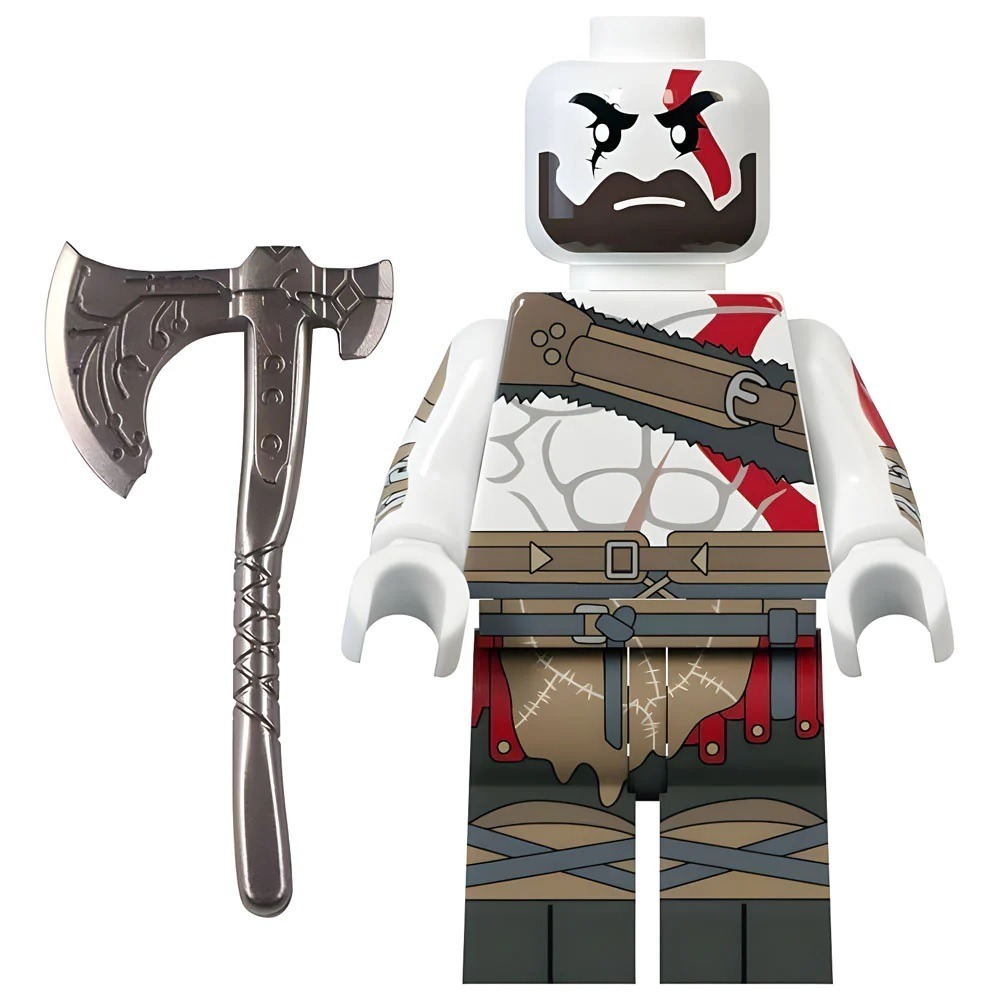 God of War Kratos Figurka Kompatybilna z LEGO | Gdynia | Kup teraz na ...
