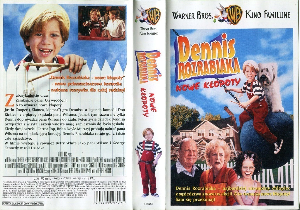 Dennis The Menace Strikes Again Vhs