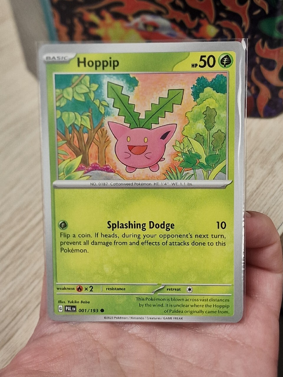 Karta pokemon Hoppip PAL 001 Paldea Evolved | Gdańsk | Kup teraz na Allegro Lokalnie