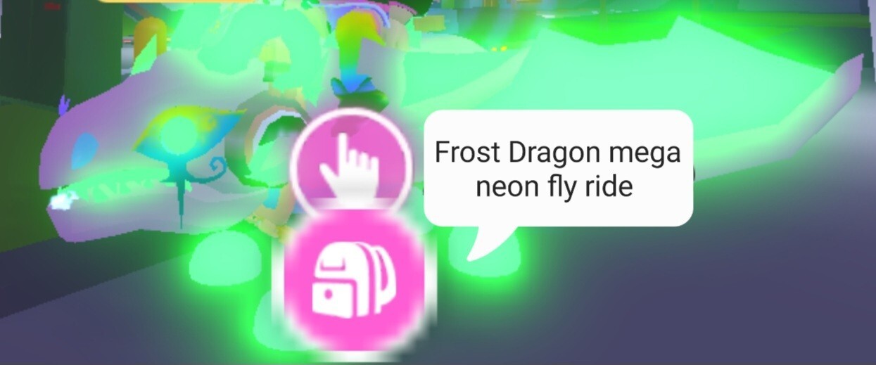 Roblox Adopt Me Frost Dragon Mega Neon Fly Ride | Dąbrowa Górnicza ...