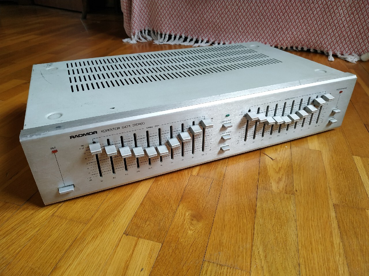 Stary Korektor Graficzny Unitra Radmor 5471 Stereo Diora 5470 5412 ...