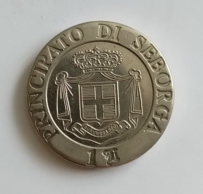 Seborga 1 luigino 1994, moneta lokalna/żeton bardzo rzadki | Ząbki ...