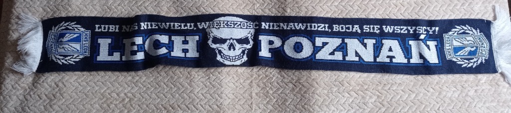 Szal Lech Poznań Cracovia Hooligans Arka | Śrem | Kup teraz na Allegro ...