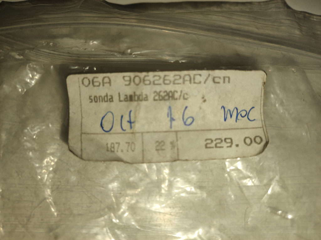 Sonda lambda Golf IV 1 6 4przewodowa | Swarzędz | Kup teraz na Allegro ...