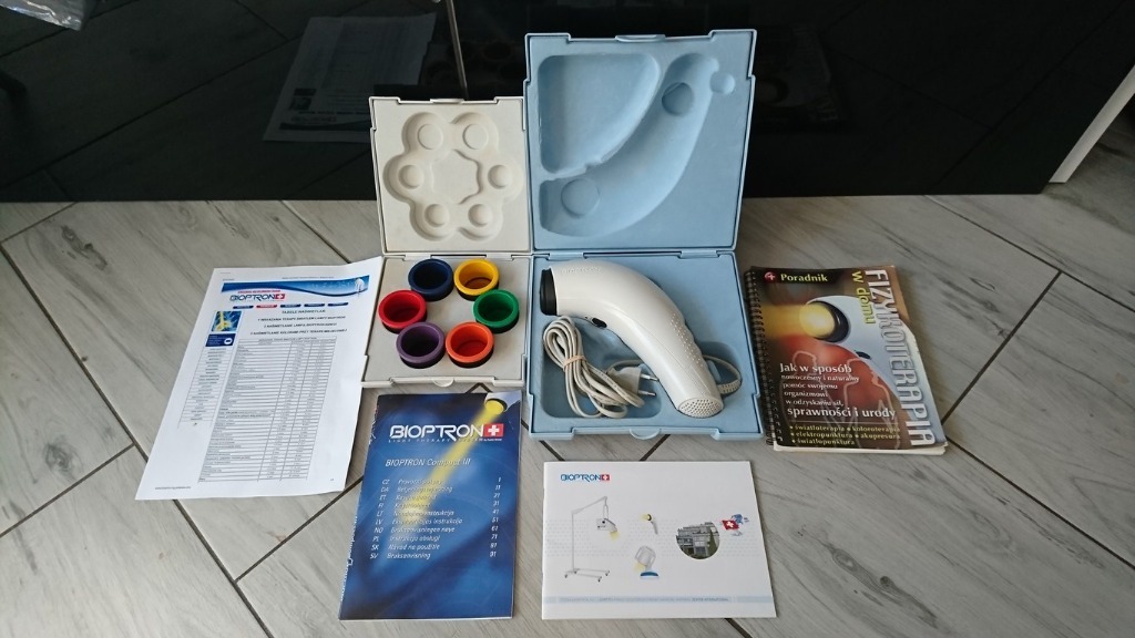 Lampa Bioptron Compact III + koloroterapia Zepter | Wrocław | Kup teraz ...