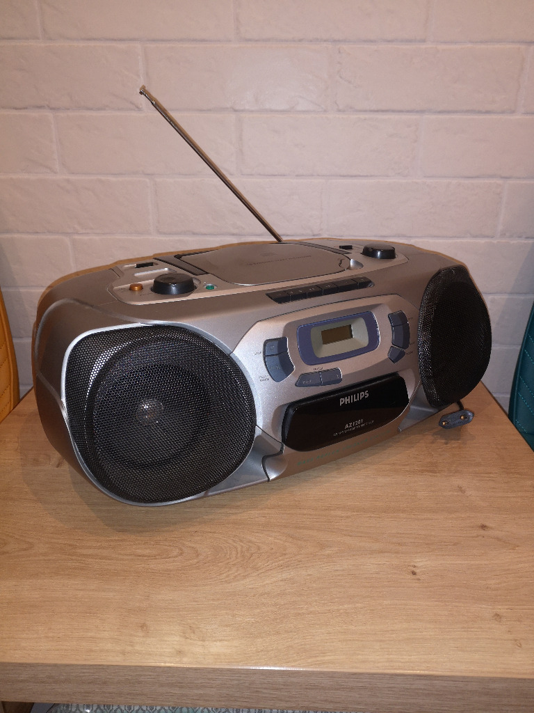 Radiomagnetofon kasety CD Boombox Philips AZ1201 | Gdańsk | Kup teraz ...