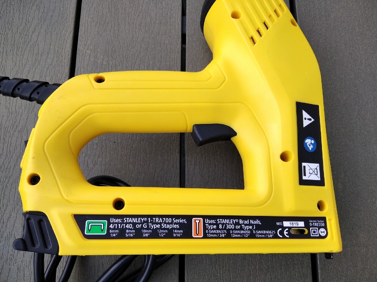 Zszywacz elektryczny taker Stanley TRE550 HevyDuty | Szczecin | Kup ...