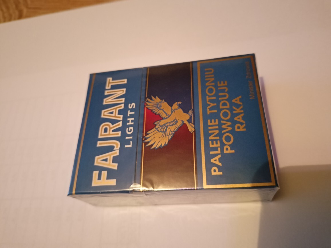 Papierosy FAJRANT | Biskupiec | Licytacja na Allegro Lokalnie