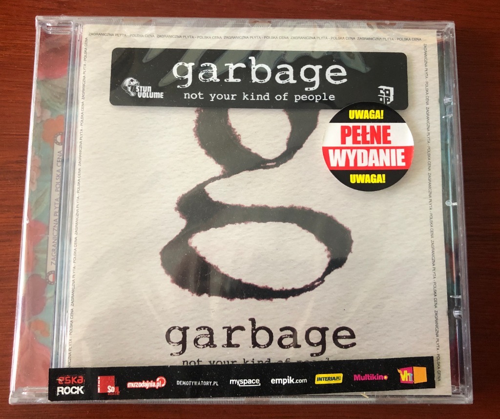 GARBAGE - Not Your Kind Of People (nowa,folia) | Mrągowo | Kup teraz na ...