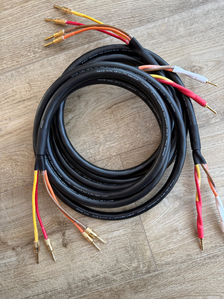 Przewody głośnikowe klasy highend 2 x 2 5 metra Mogami 3104 | Zaczernie ...