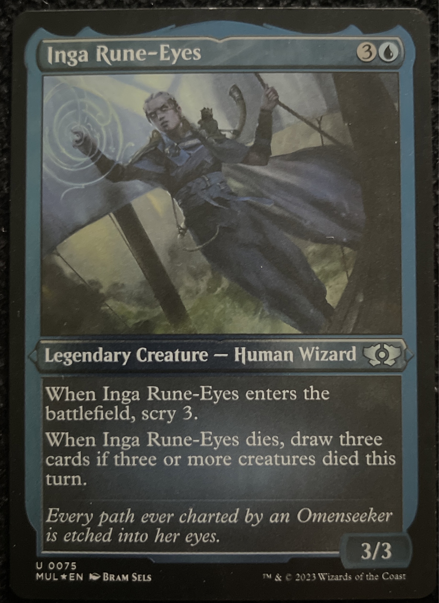 Karta Magic: The Gathering Inga Rune-Eyes | Gostyń | Kup teraz na ...