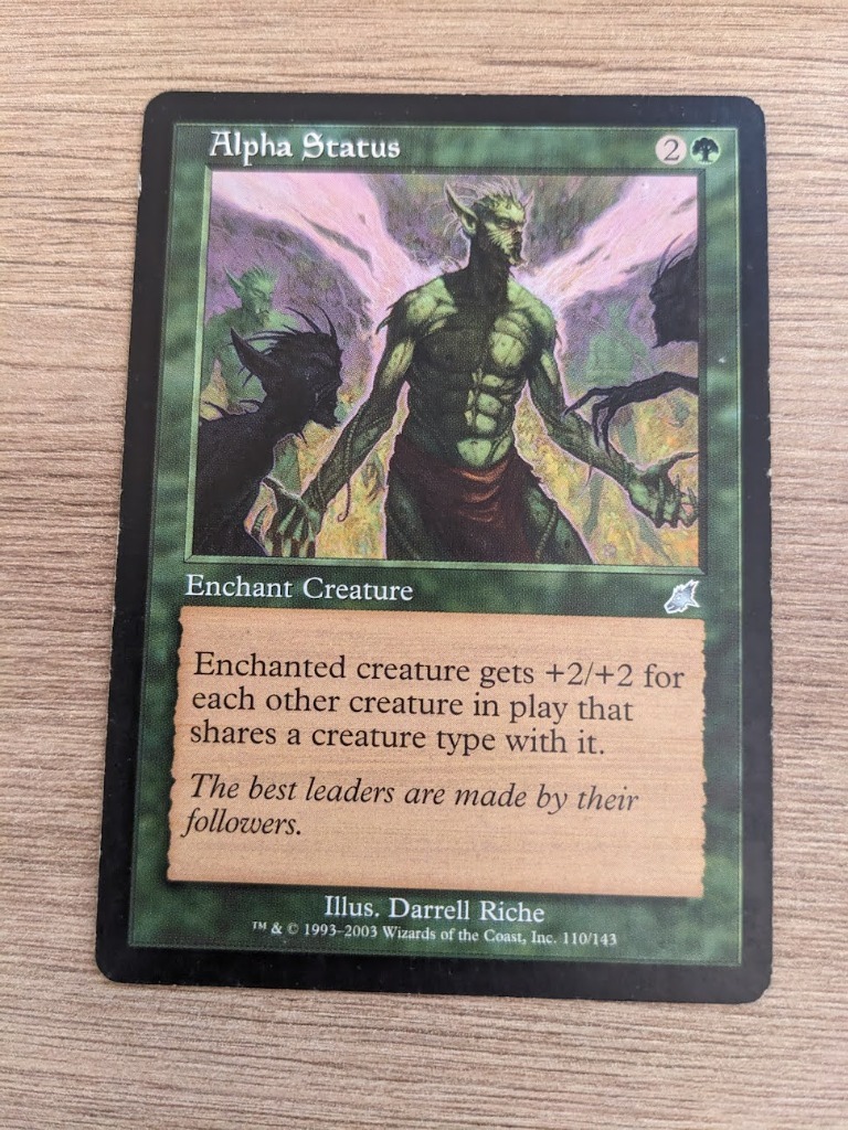 MTG Alpha Status SCG 2 ang 1 niemiecki | Łódź | Kup teraz na Allegro ...