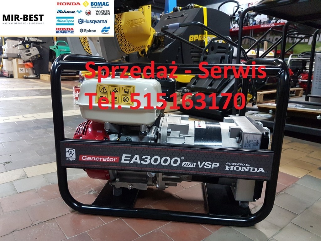 Agregat Honda EA3000 AVR | Białystok | Ogłoszenie na Allegro Lokalnie