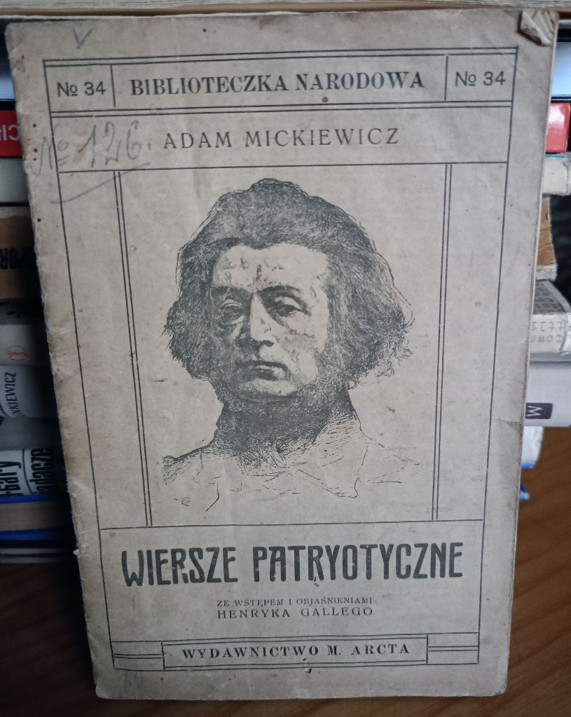 adam mickiewicz wiersze patriotyczne wyd ARCTA | Szumirad | Kup teraz ...