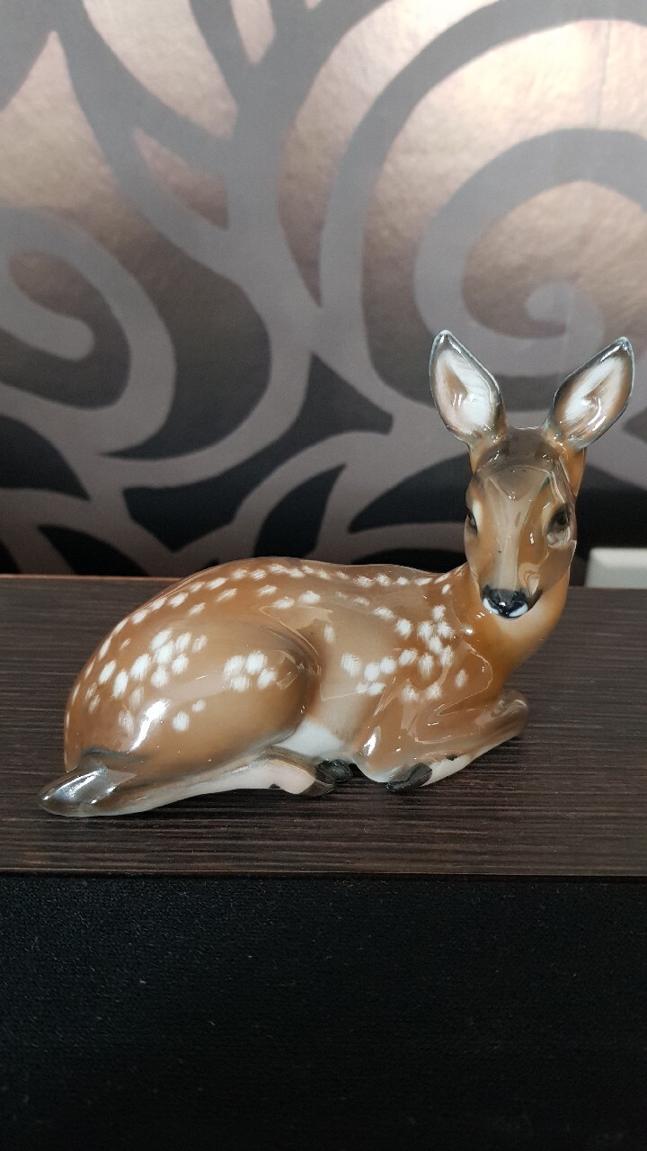 Sarna sarenka figurka z porcelany Rosenthal | Warszawa | Kup teraz na ...