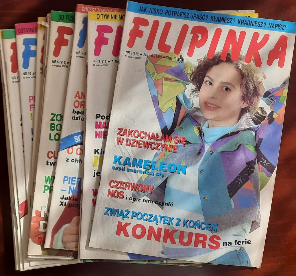 Gazeta Filipinka z roku 1993 | Piekary Śląskie | Kup teraz na Allegro ...