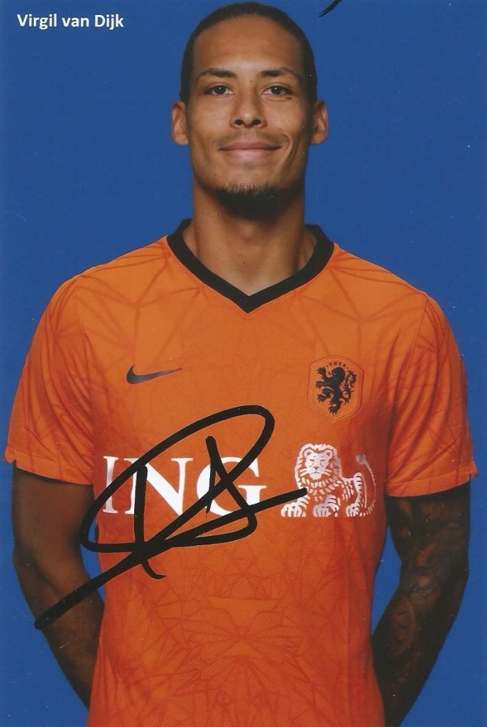 Virgil VAN DIJK autograf! LIVERPOOL / HOLANDIA | Warszawa | Kup teraz ...
