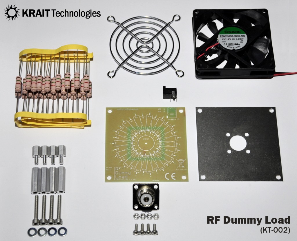 RF Dummy Load 100 W - sztuczne obciążenie RF - kit | Warszawa | Kup ...