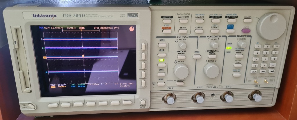OSCYLOSKOP TEKTRONIX TDS784D 1GHz 4GS/s DPO | Kraków | Kup teraz na ...