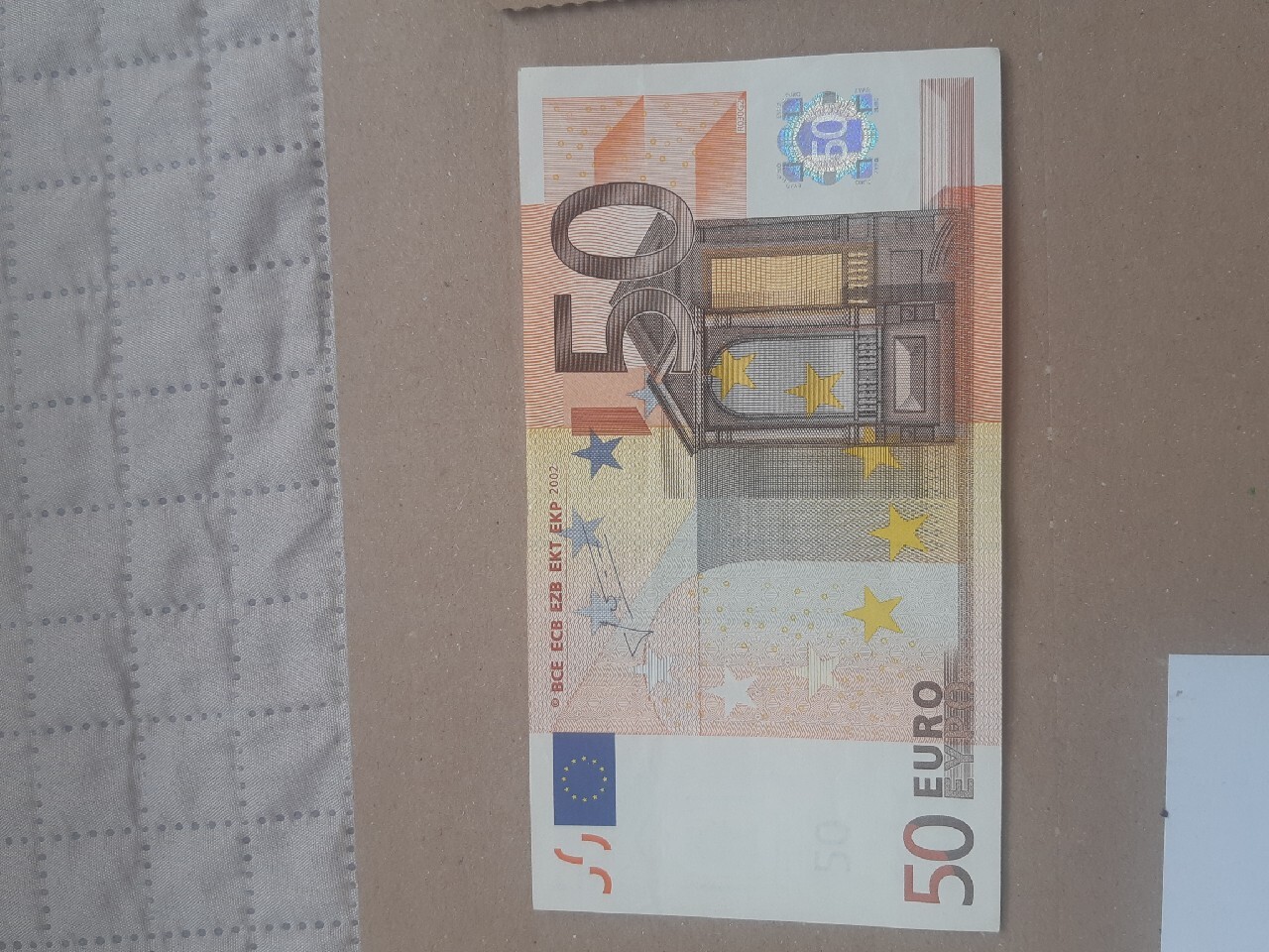 Banknot 50 euro z 2002 roku | Wrocław | Kup teraz na Allegro Lokalnie