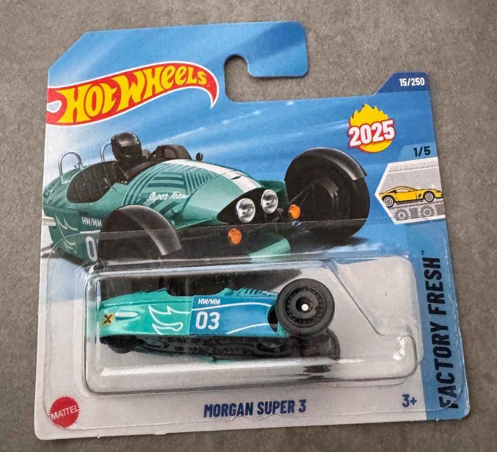 Hot wheels morgan super 3 factory fresh 2025 | Murowana Goślina | Kup ...