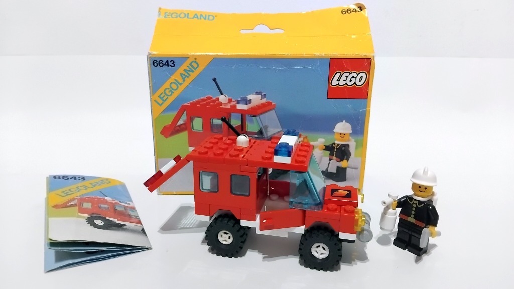 LEGO Clac Town 6643 Fire Truck | Zielona Góra | Kup teraz na Allegro ...