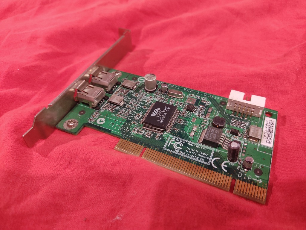 KARTA FIREWIRE VT6306 0315CD 12G053168 | Wieliczka | Licytacja na ...