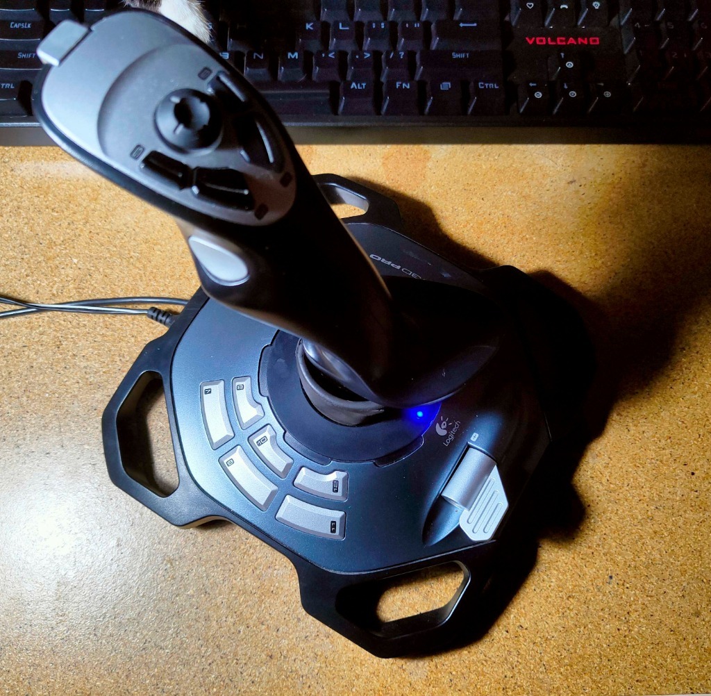 Joystick - Logitech Force 3D Pro - Force Feedback | Sosnowiec | Kup ...