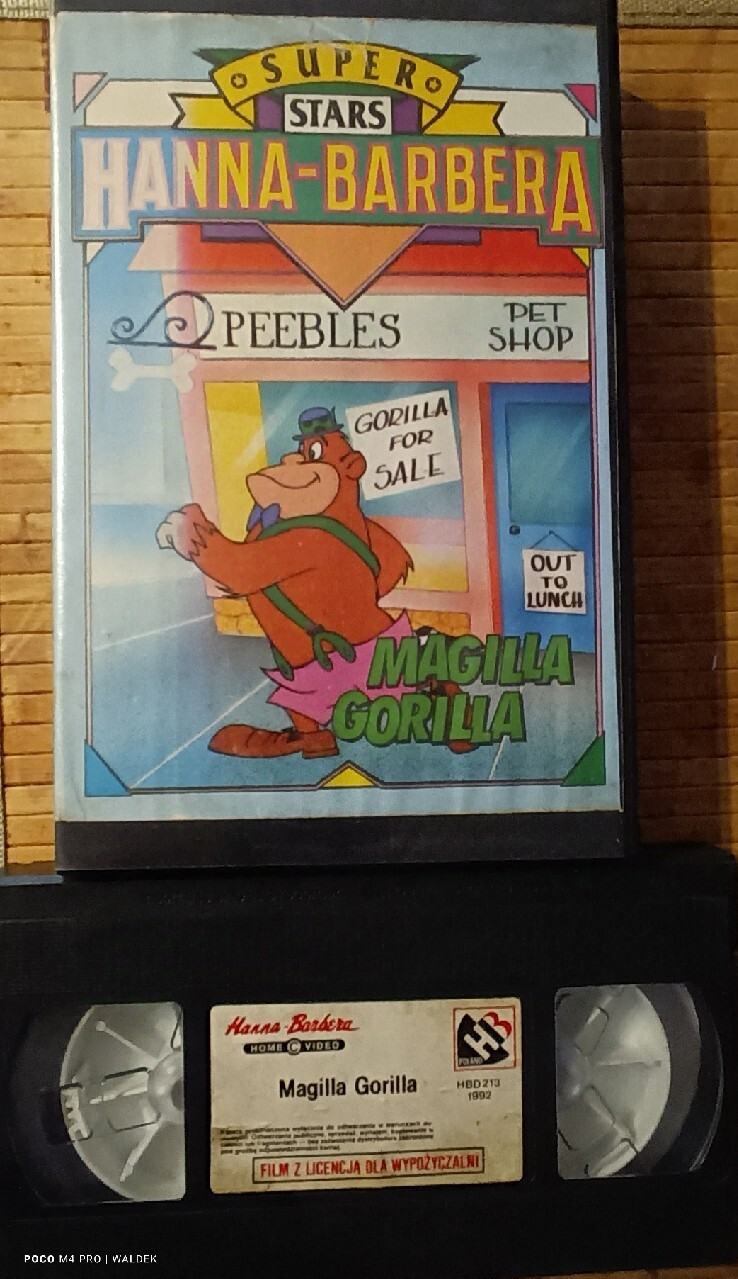 Magilla Gorilla ,Hanna Barbera ,bajka vhs | Sierpc | Licytacja na ...
