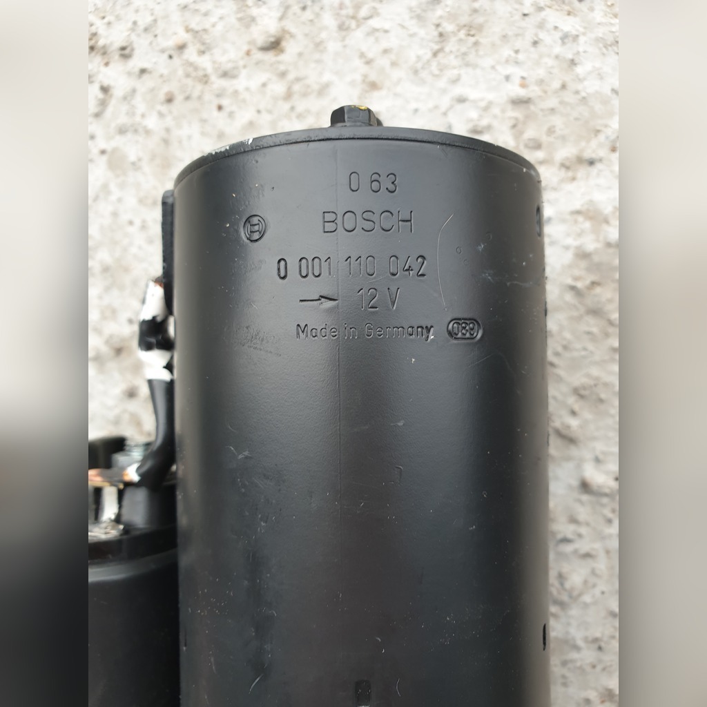 Rozrusznik Bosch 12v nr katalogowy 0001110042 | Piotrowice | Ogłoszenie ...