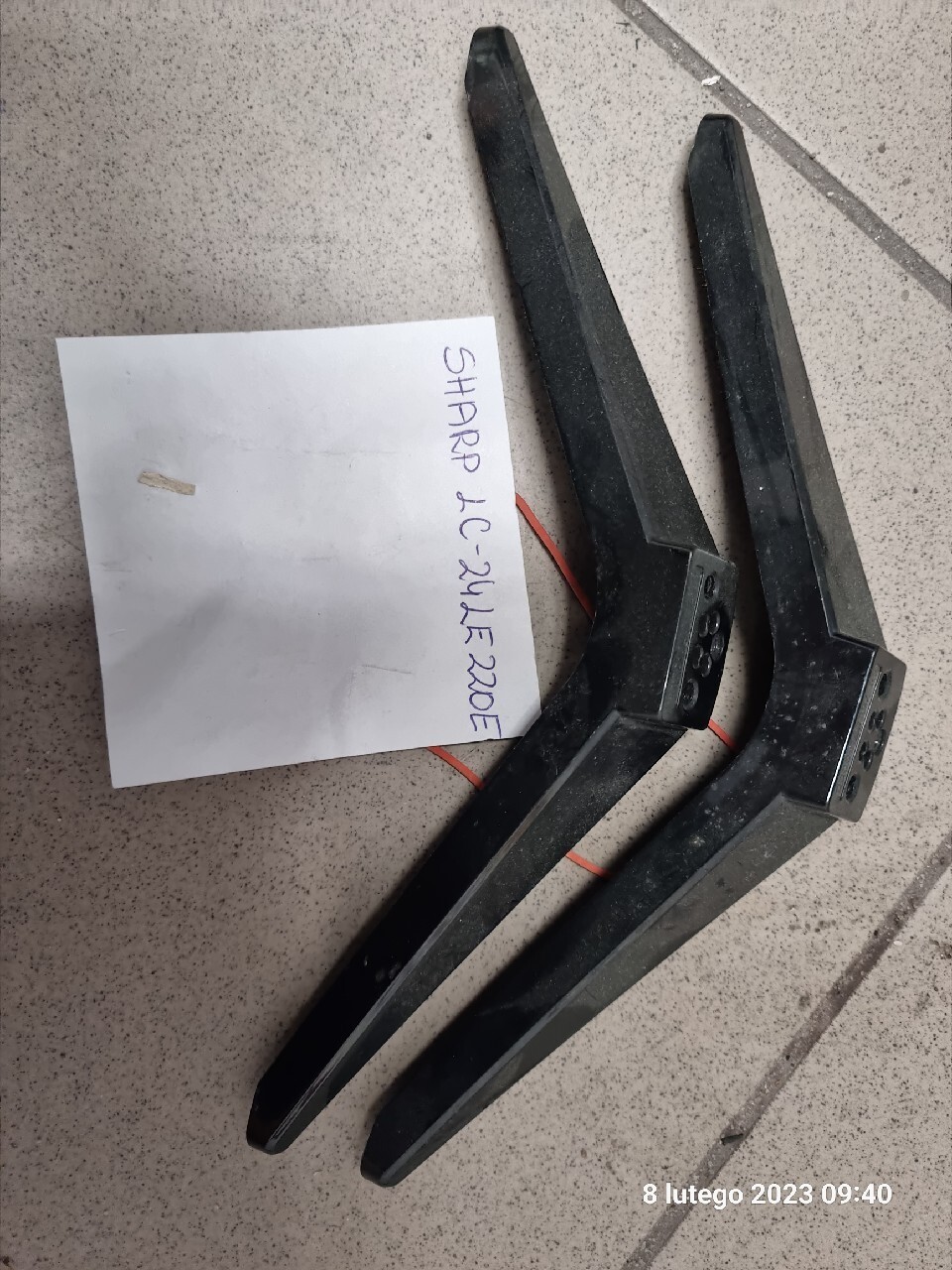 Nogi nóżki do TV Sharp LC-24LE220e | Kraków | Kup teraz na Allegro Lokalnie