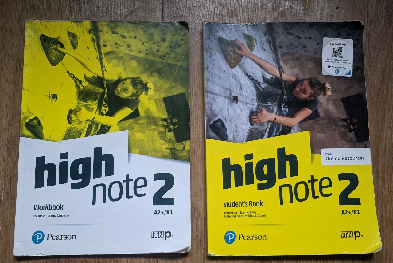 High Note 2 A+/B1 Student's Book + Workbook | Kąty Wrocławskie | Kup ...