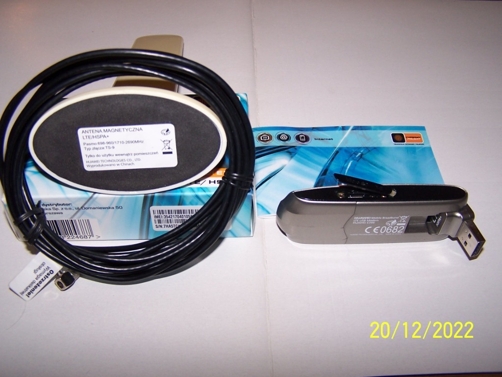 Zestaw do odbioru internetu LTE modem+antena | Jarosław | Kup teraz na ...