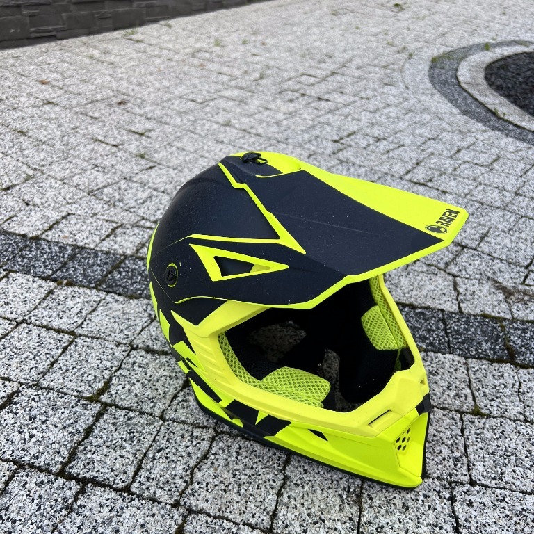 Kask RAVEN cross/enduro/atv rozmiar S jak NOWY | Wolbrom | Kup teraz na ...