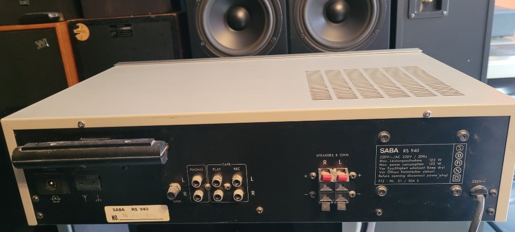 Amplituner Saba RS 940 | Skwierzyna | Kup teraz na Allegro Lokalnie