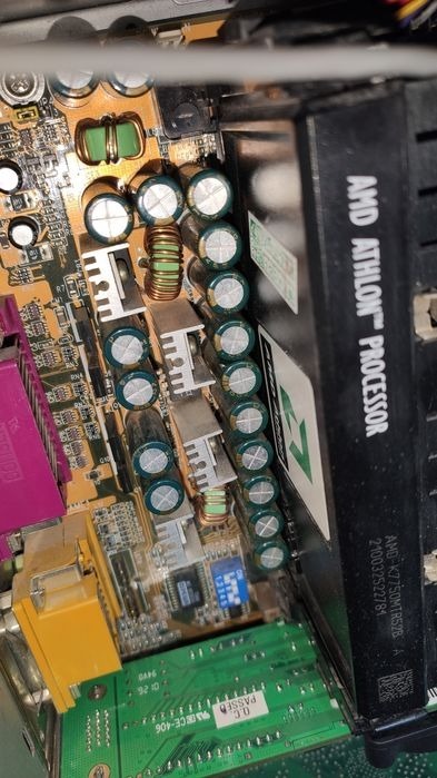 Płyta NMC + AMD Athlon K7 750MHz SLOT A Raryts! | Łódź | Kup teraz na ...