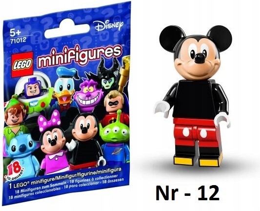 Lego 71012 minifigures seria 18 myszka miki Mickey Mouse nr 12 ...