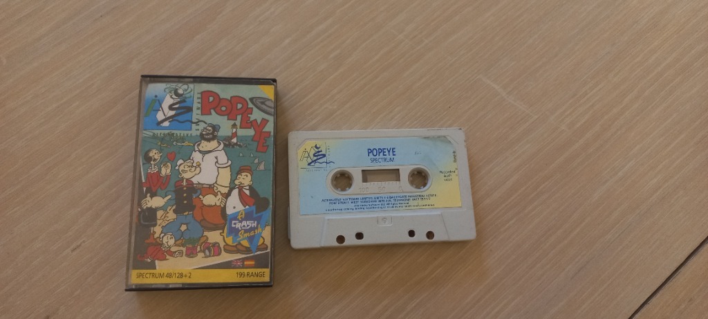 Inalna gra Popeye na ZX Spectrum | Piastów | Kup teraz na Allegro Lokalnie