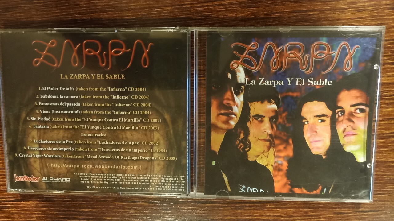 ZARPA - La Zarpa Y El Sable @ spanish heavy metal | Łódź | Kup teraz na ...