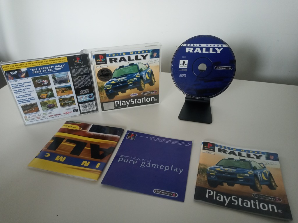 Gra Colin Mcrae - Gry na PSX, Sony Playstation 1 na Allegro - Sklep internetowy